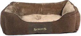 Scruffs Chester Box Bed čokoládová / Pelech pro psa / s bočnicemi / L