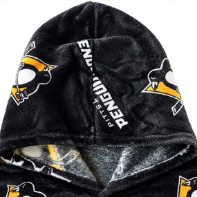 Mikinová televizní deka NHL Pittsburgh Penguins - vel. S