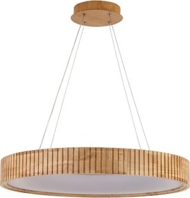 Brilagi - LED Lustr na lanku FALCON WOOD MODERN LED/40W/230V pr. 60 cm dřevo