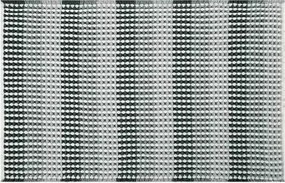 SPIRELLA CONE koupelnová předložka černo-šedá / 75% polyester, 25% akr