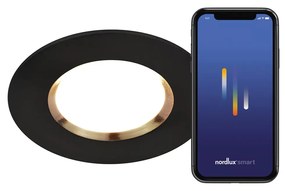 Nordlux Stmívatelná bodovka Dorado ovládaná přes Bluetooth Barva: Černá