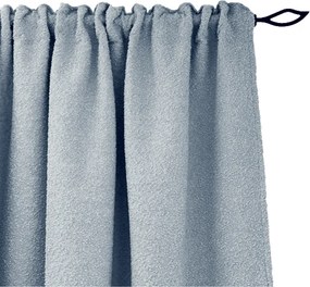 Závěs do dětského pokoje BOUCLÉ Zvolte barvu: Světle modrá, Zvolte rozměr: 140 x 280 cm (šířka x výška)