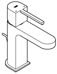 GROHE 32612003 - Umyvadlová baterie PLUS velikost S lesklý chrom