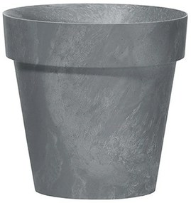 Prosperplast CUBE BETON EFFECT Květináč 11cm, 0,6l, marengo DCUB110E