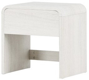 Konferenční stolek Lyngdal, bílý, 40x40X30