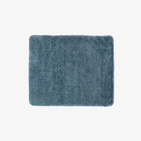 Goldea koupelnová předložka / kobereček s vyšším chlupem 50x60 cm - modrá 50 x 60 cm