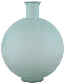 San Miguel VIDRIOS SAN MIGUEL !RECYCLED GLASS! Váza z recyklovaného skla "ARTEMIS", SILK, 14,8 L, modrá
