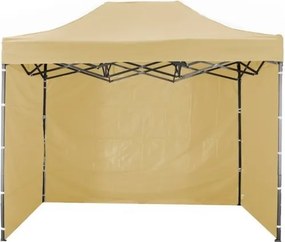 EKSPAND Nůžkový stan STANDARD 2,5x2,5 BÉŽOVÝ