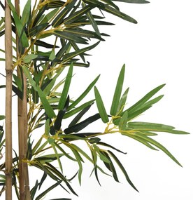 Umělý bambus 1 104 listů 180 cm zelený