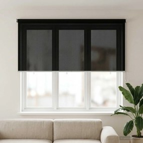 vidaXL Venkovní roletová žaluzie 90 % blokování UV 200 x 140 cm [43443] Barva: Černá