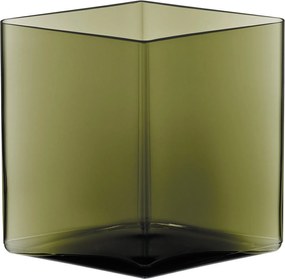 Váza Ruutu 20,5 x 18 cm zelený mech