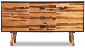 vidaXL Příborník 115 x 35 x 70 cm masivní akáciové dřevo