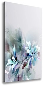 Wallmuralia Vertikální Foto obraz na plátně Abstraktní květiny 50x100