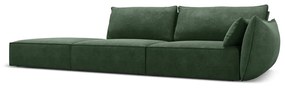 Tmavě zelená rohová pohovka Vanda – Mazzini Sofas