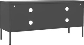TV skříňka antracitová 105 x 35 x 50 cm ocel 336231