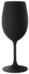 Černá sklenice na víno 350 ml