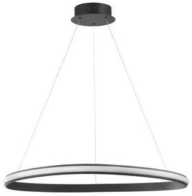 Nova Luce Závěsné LED svítidlo ARIES, 32W 3000K stmívatelné Barva: Černá