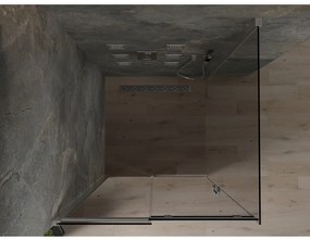 Mexen Omega sprchový kout 100x100cm, 8mm sklo, chromový profil-šedé sklo, 825-100-100-01-40
