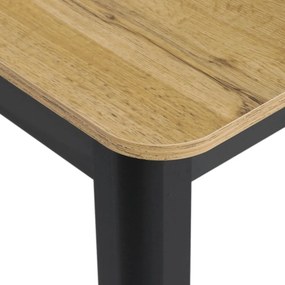 Jídelní stůl rozkládací 180x80cm AT-3001 OAK, mdf, divoký dub