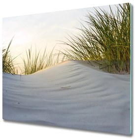 Skleněná krájecí deska Pobřežní duny 60x52 cm
