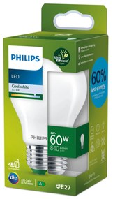 Philips E27 LED žárovka A60 4W 840lm 4000K matná