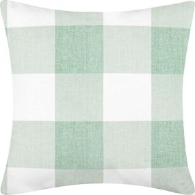 Bavlněný povlak na polštář Kostky - mint Velikost: 70 x 90
