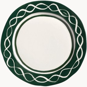 Sada ručně malovaných porcelánových snídaňových talířů Festivo, 2 díly