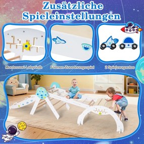 Costway 9 v 1 Montessori prolézačka sada s lezeckým obloukem