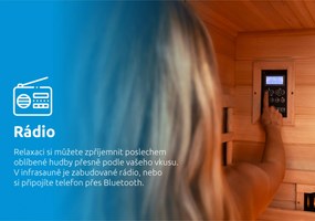 Marimex | Infrasauna Marimex POPULAR 2003 L s Wi-Fi (FSC) | 11105674