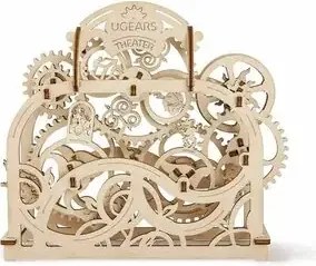 Ugears 3D dřevěné mechanické puzzle Divadlo / od 14 let / 70 dílků / O
