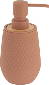Sada koupelnových doplňků Tova, cappuccino/s dřevěnými prvky
