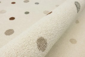 Koberec Tanami Kids C7217A krémový / měděný