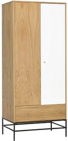 OnaDnes -20% Dubová skříň Woodman Flora 190 x 80 cm