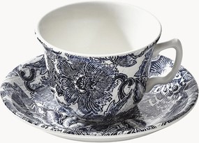 Šálek na čaj's podšálkem Faded Peony