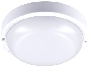 Solight LED venkovní osvětlení kulaté, 13W, 910lm, 4000K, IP54, 17cm