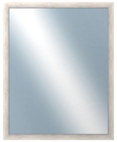 DANTIK - Zarámované zrcadlo - rozměr s rámem cca 80x100 cm z lišty PAINT bílá velká (2960)