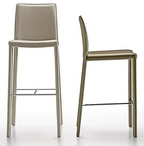 MIDJ - Barová židle NUVOLA celokožená