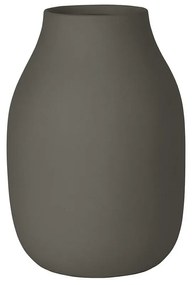 Váza 20 cm Blomus COLORA - ocelově šedá