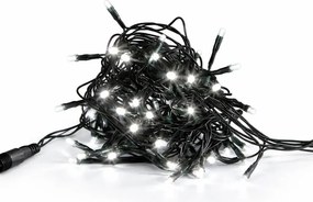 LED světýlka na stromeček 20 m ledově bílá IP44, vč. zdroje Hobby Line
