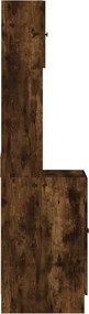 Kuchyňská skříňka kouřový dub 60 x 50 x 180 cm kompozitní dřevo 3276641