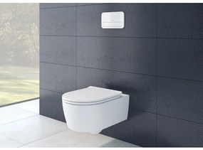 Villeroy & Boch Soul - Závěsné WC se sedátkem SoftClose, alpská bílá 4656HR01