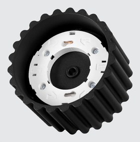 Černé kovové bodové svítidlo ø 10 cm Zora – Sollux
