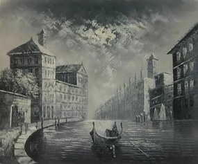 Město duchů - 50 x 60 cm