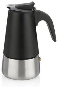 KELA Konvice na espresso Ferrara nerez černá 17,0 cm 9,0 cm  200,0 ml