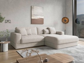 XXXLutz ROHOVÁ SEDAČKA, textil, krémová Sit & More - Sedací soupravy - 000144027415
