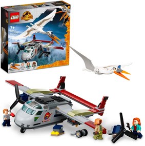 Lego stavebnice lego jurassic world 76947 quetzalcoatlus – přepadení letadla