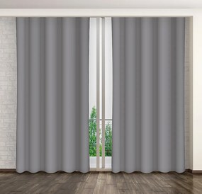 Dekorační závěs 10 tmavě šedá 160x250 cm MyBestHome