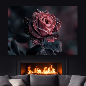 Obraz na plátně - Růže, radostné opojení FeelHappy.cz Velikost obrazu: 60 x 40 cm