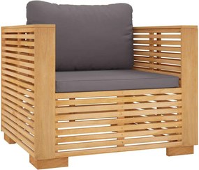 5dílná zahradní sedací souprava s poduškami masivní teak 3100870