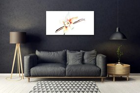 Obraz na skle Květ Umění 120x60 cm